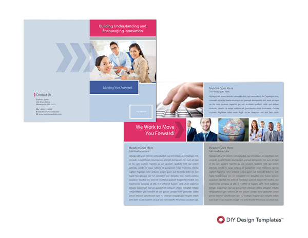 Innovation Brochure – DIY Design Templates